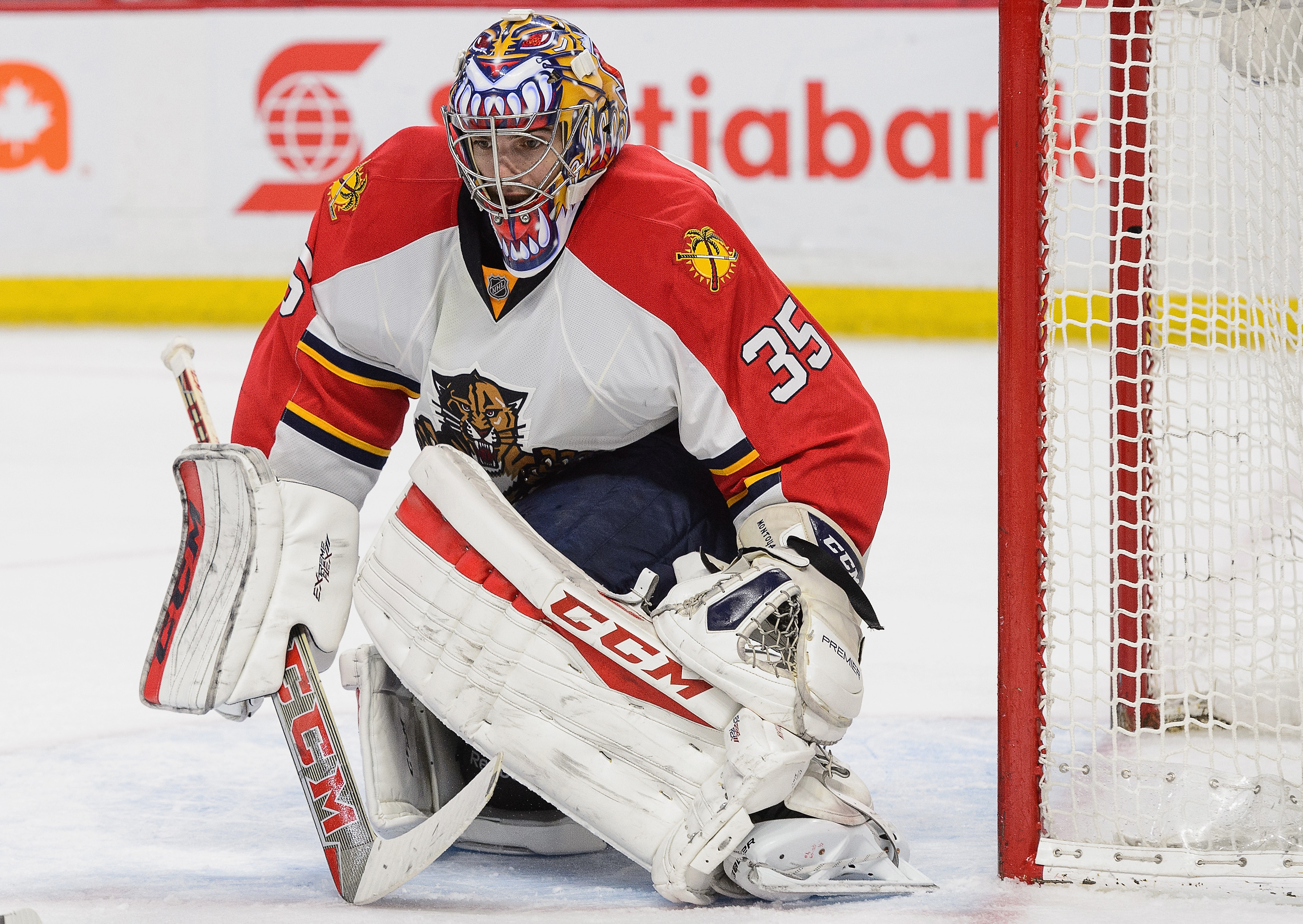 MONTOYA'S MASK MAKES SEVEN PANTHERS - Florida Panthers Virtual Vault